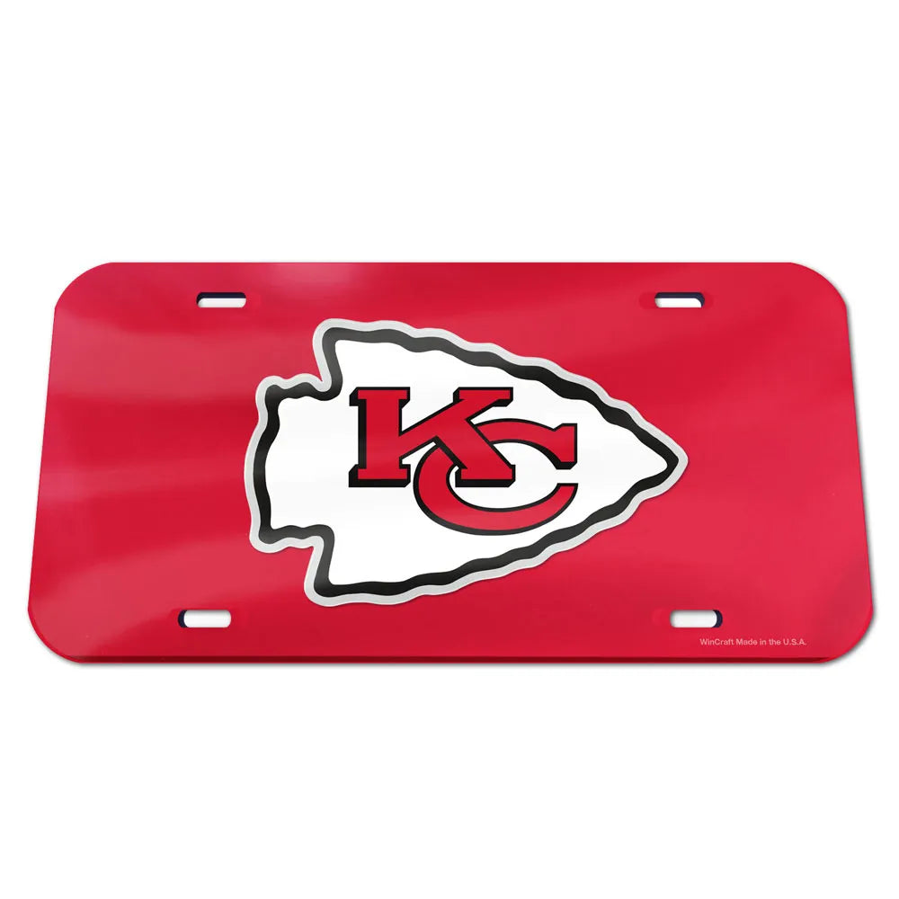Chiefs License Plates – THE FAN ZONE