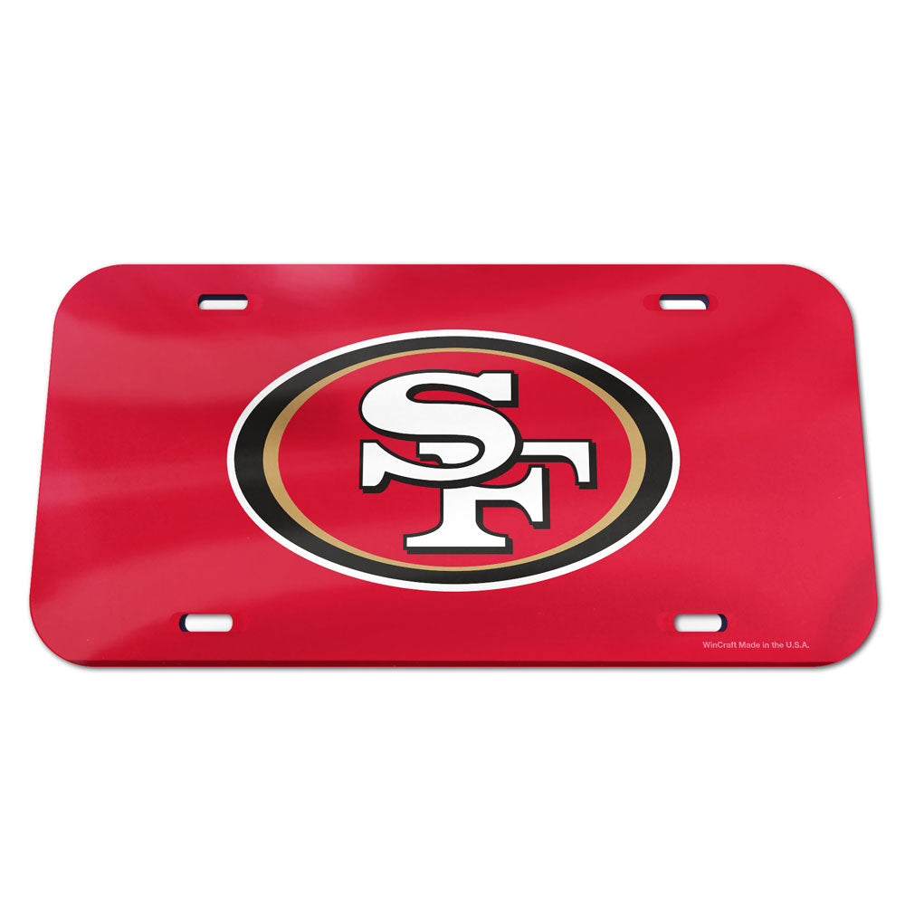 49ers License Plates – THE FAN ZONE