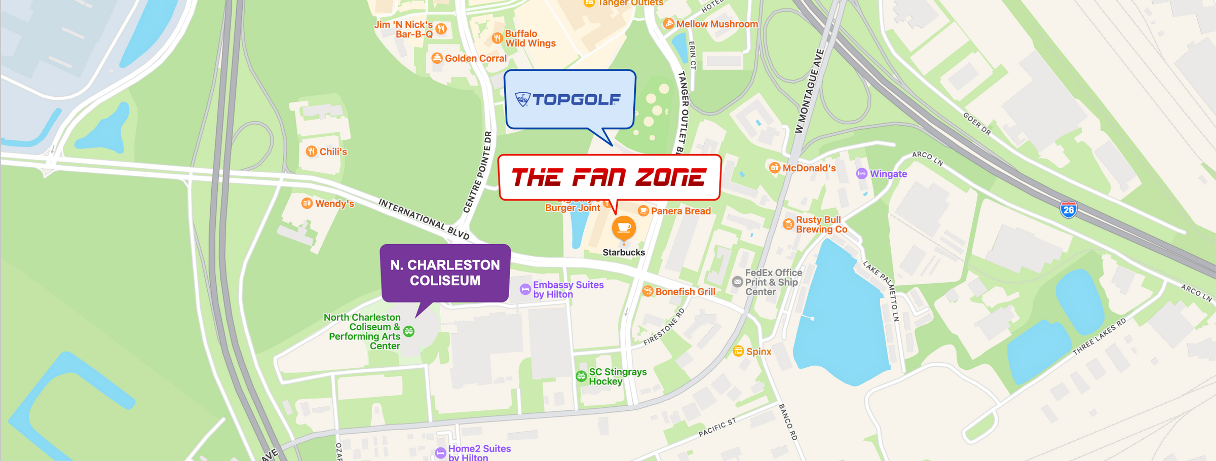 THE FAN ZONE